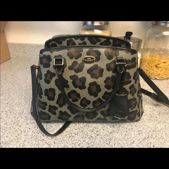 Coach | Bags | Authentic Leopard Coach Satchel | Poshmark